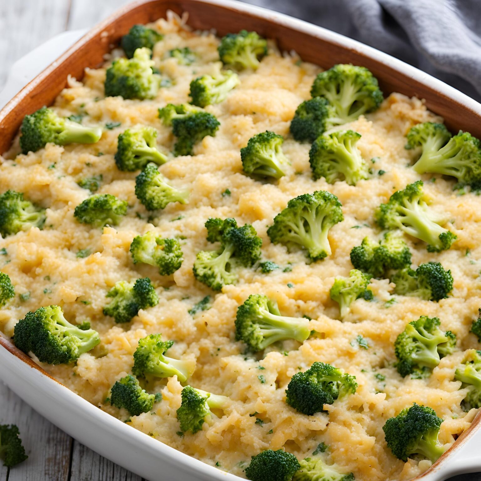 Cheesy Broccoli Chicken and Rice Casserole Recipe | Cheff Recipes