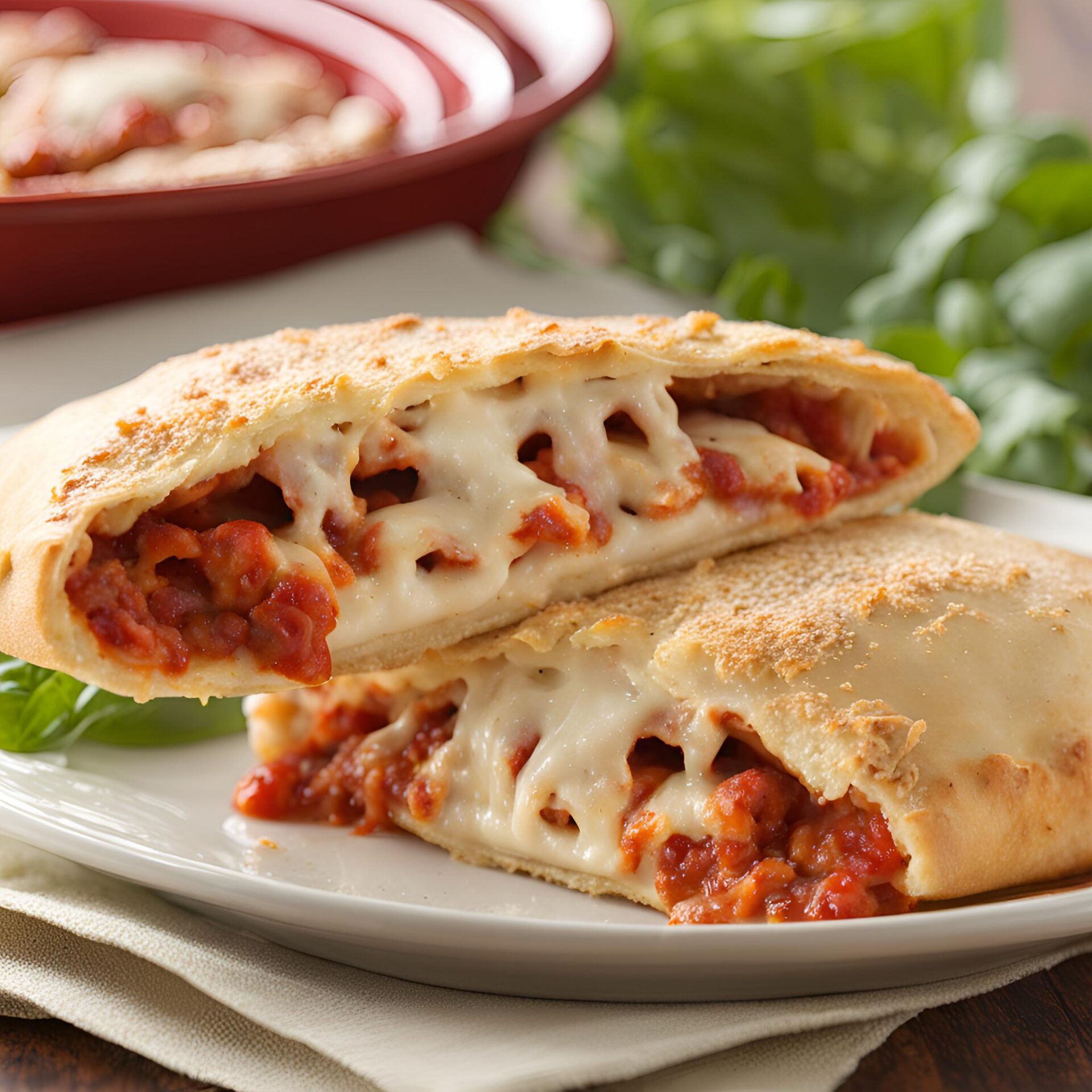 Chicken Parmesan Calzone Recipe | Cheff Recipes
