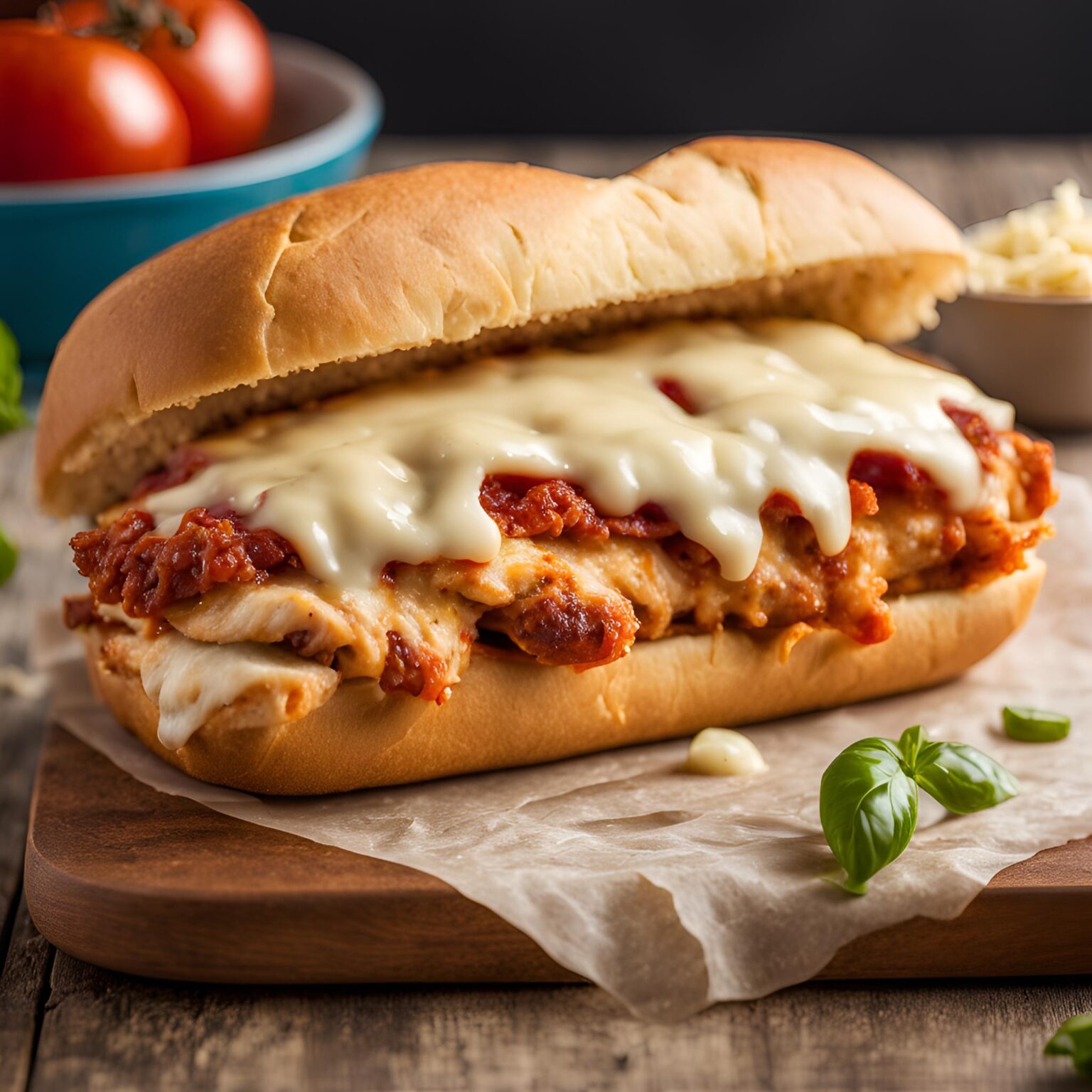 Chicken Parmesan Sub Sandwiches Recipe | Cheff Recipes