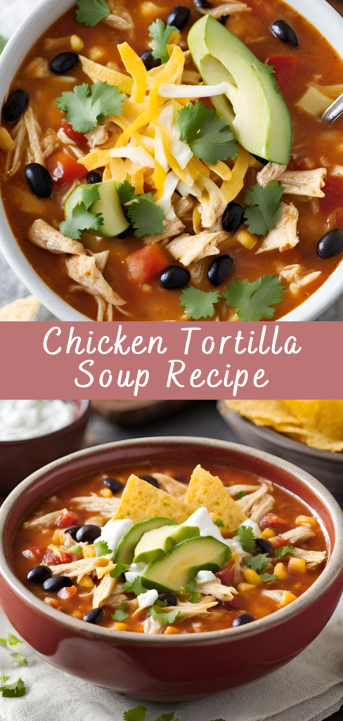 Chicken Tortilla Soup Recipe | Cheff Recipes