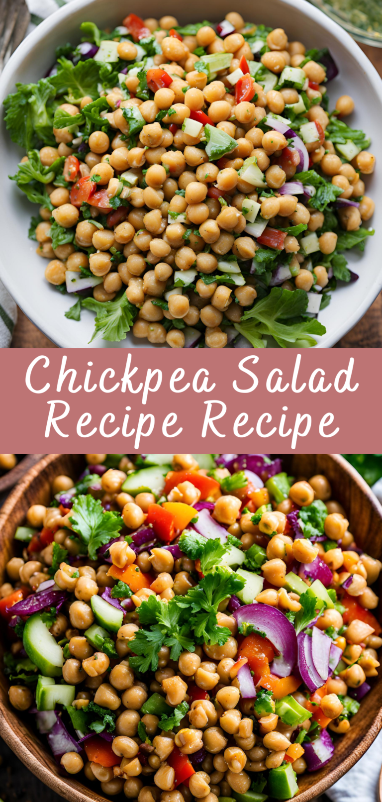 Chickpea Salad Recipe Recipe | Cheff Recipes