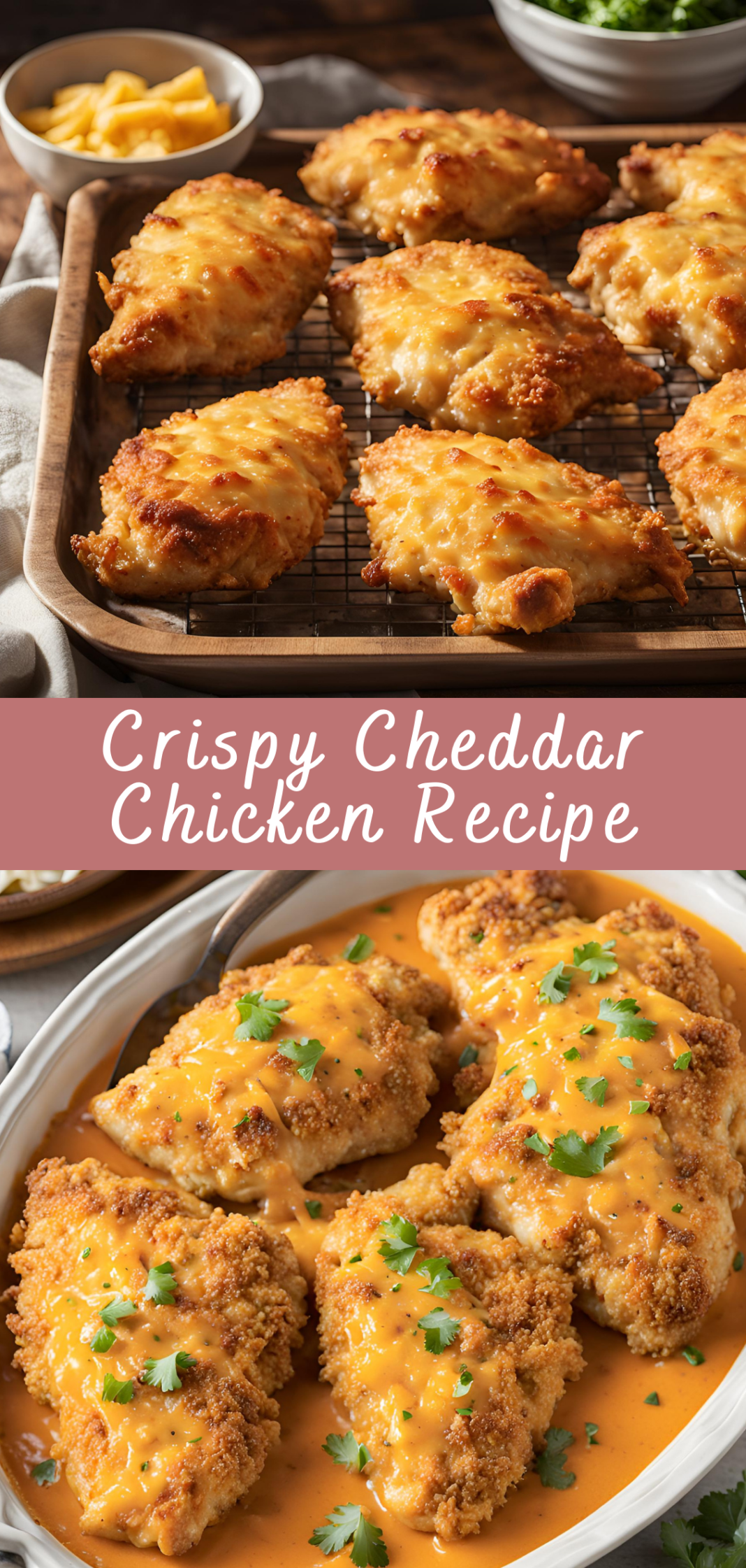 Crispy Cheddar Chicken Recipe | Cheff Recipes