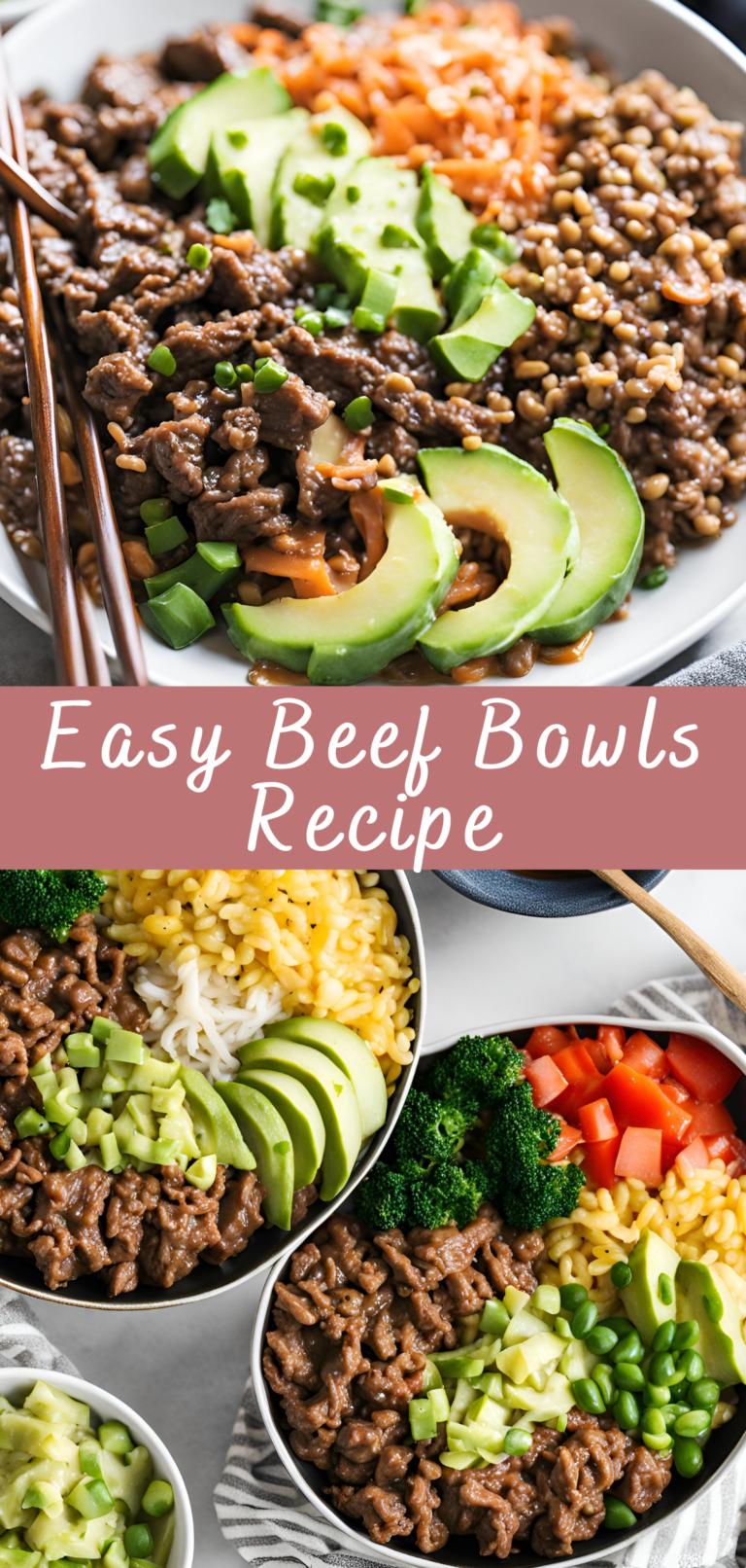 Easy Beef Bowls Recipe | Cheff Recipes