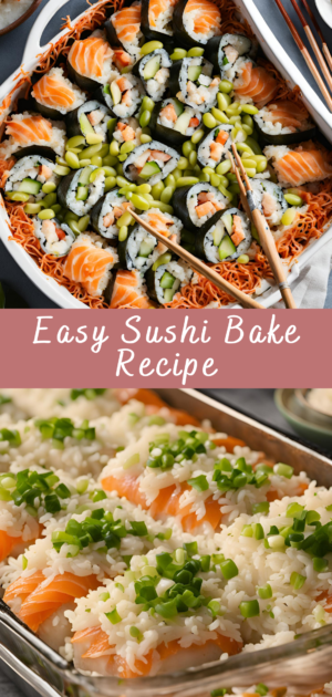 Easy Sushi Bake Recipe | Cheff Recipes