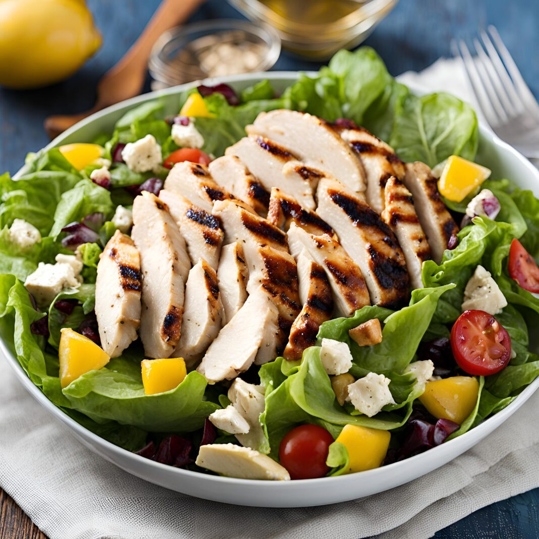 Grilled Chicken Salad Recipe | Cheff Recipes