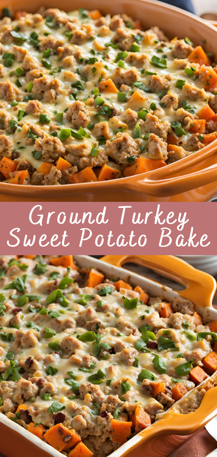 Ground Turkey Sweet Potato Bake Recipe | Cheff Recipes