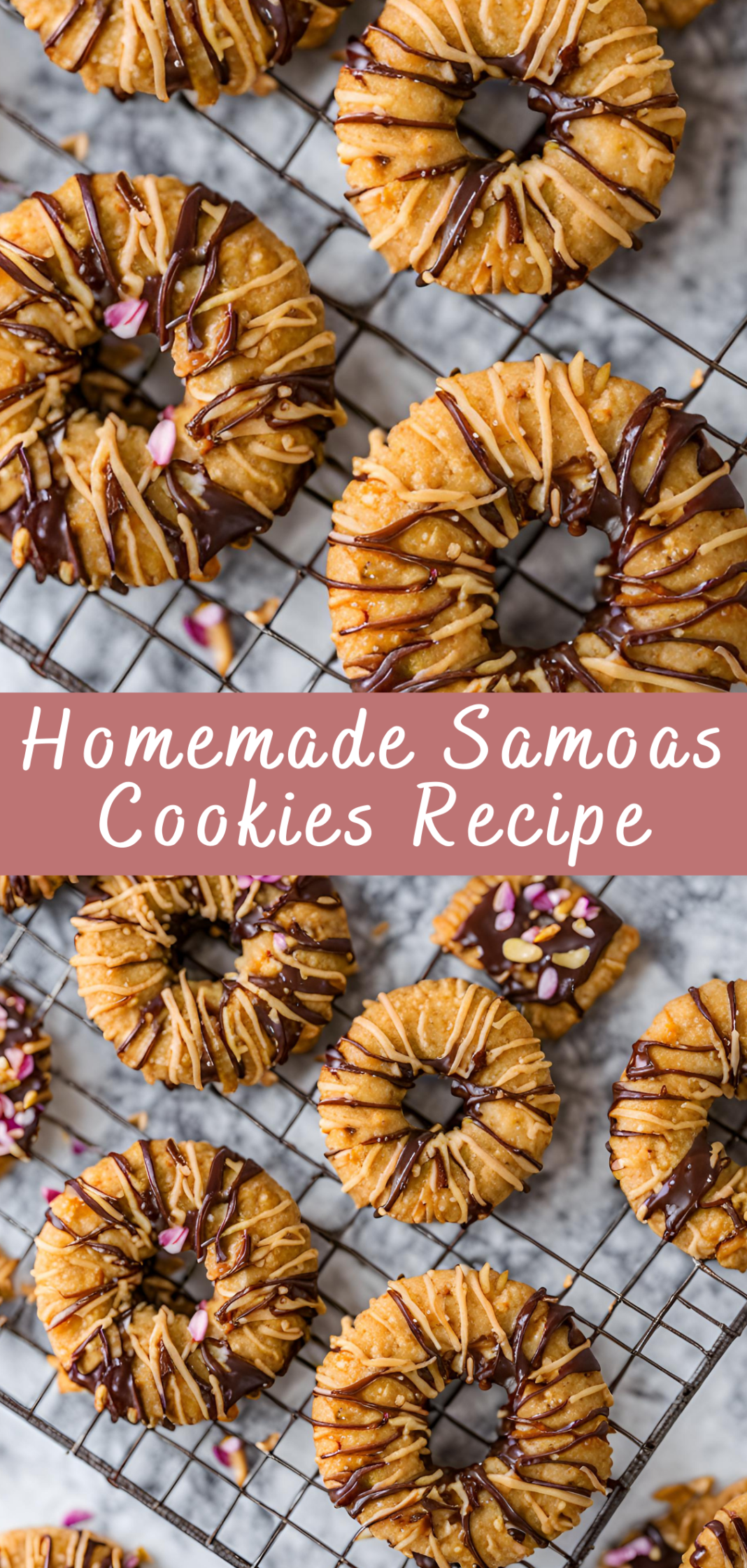 Homemade Samoas Cookies Recipe | Cheff Recipes