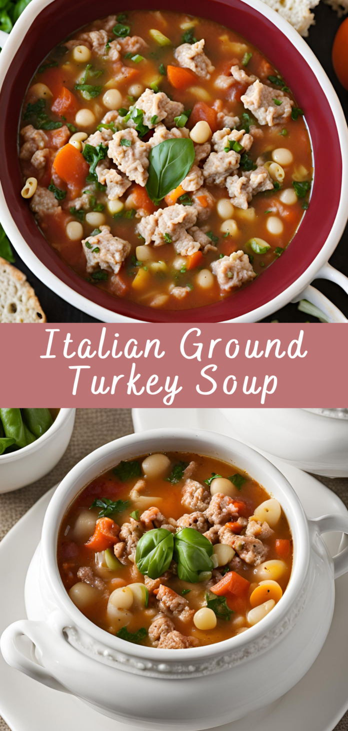 Italian Ground Turkey Soup Recipe | Cheff Recipes