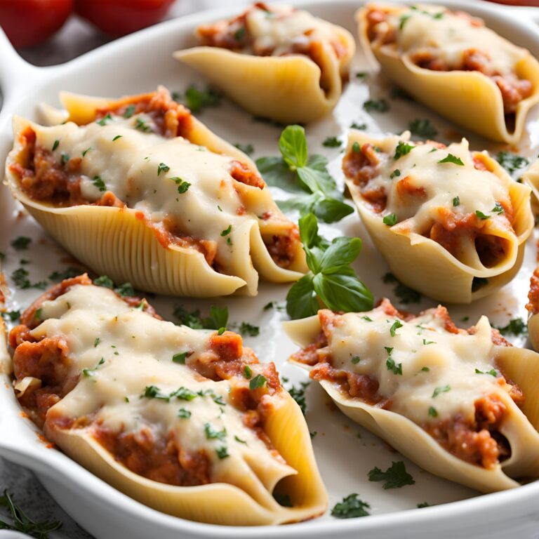 Italian Stuffed Shells Recipe | Cheff Recipes