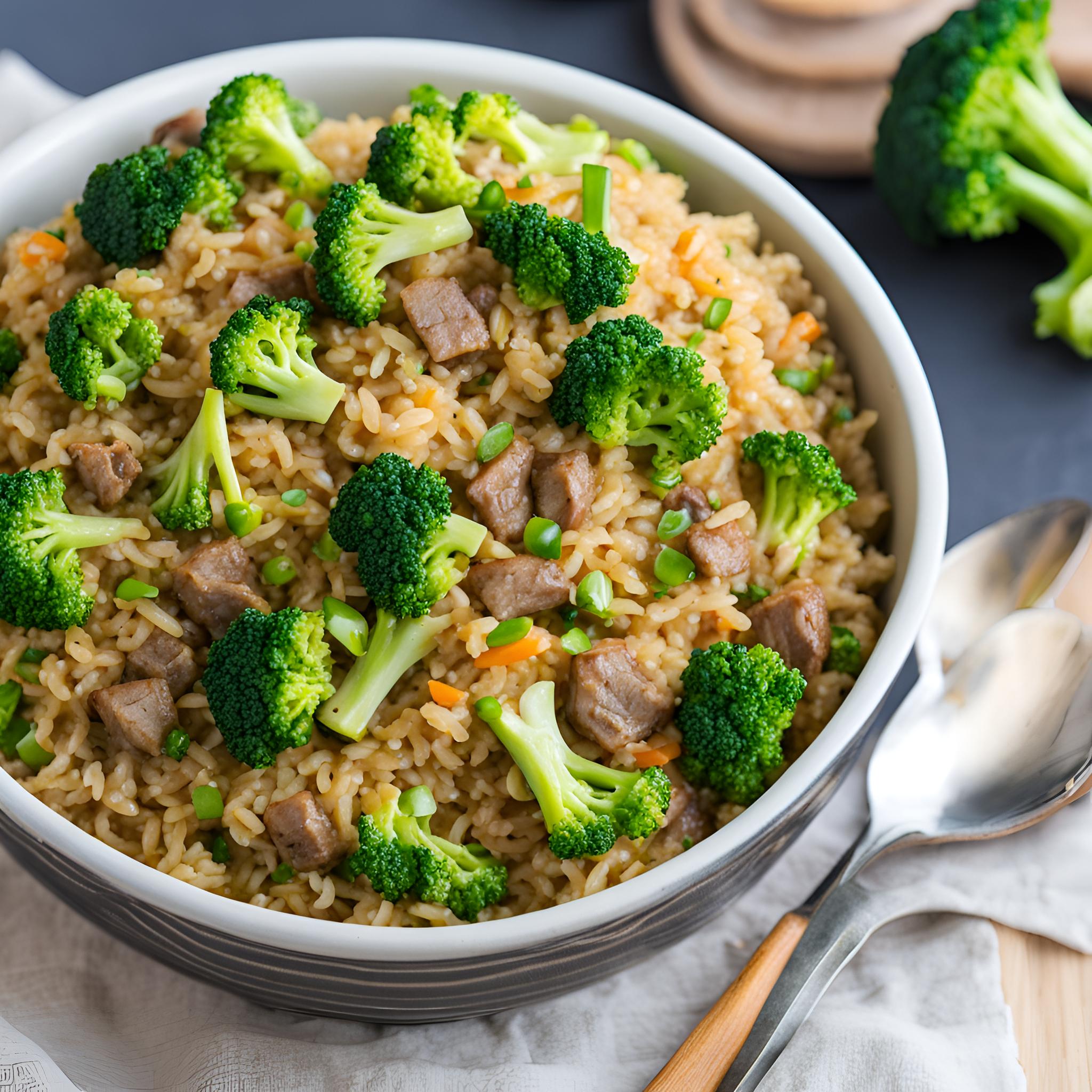 One Pot Beefy Broccoli Rice Recipe | Cheff Recipes