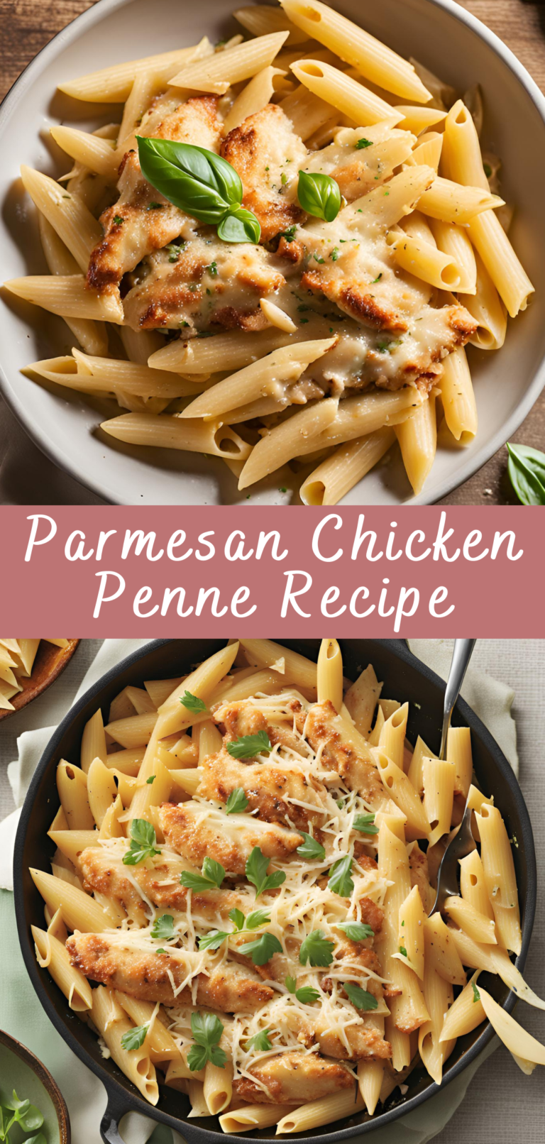 Parmesan Chicken Penne Recipe | Cheff Recipes