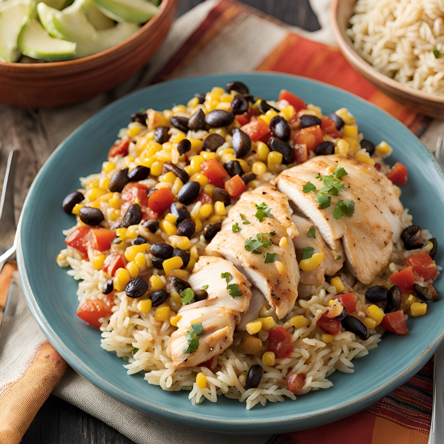 Southwest Chicken and Rice Recipe | Cheff Recipes
