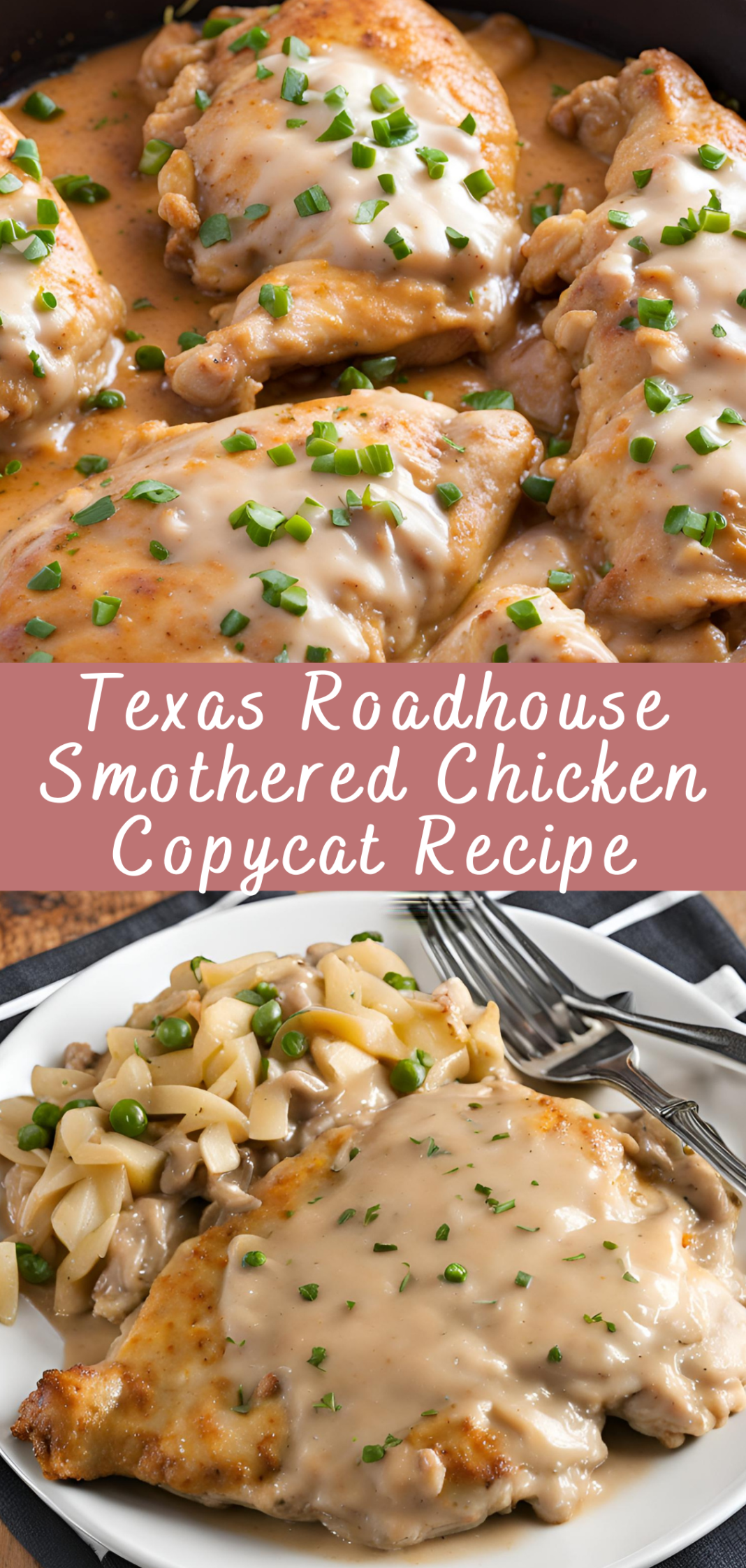 Texas Roadhouse Smothered Chicken Copycat Recipe | Cheff Recipes