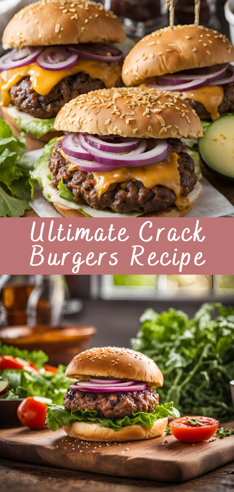 Ultimate Crack Burgers Recipe | Cheff Recipes