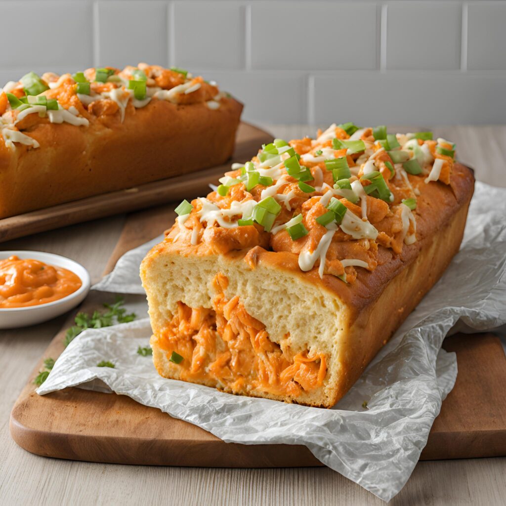 Buffalo Chicken Garbage Bread Recipe | Cheff Recipes