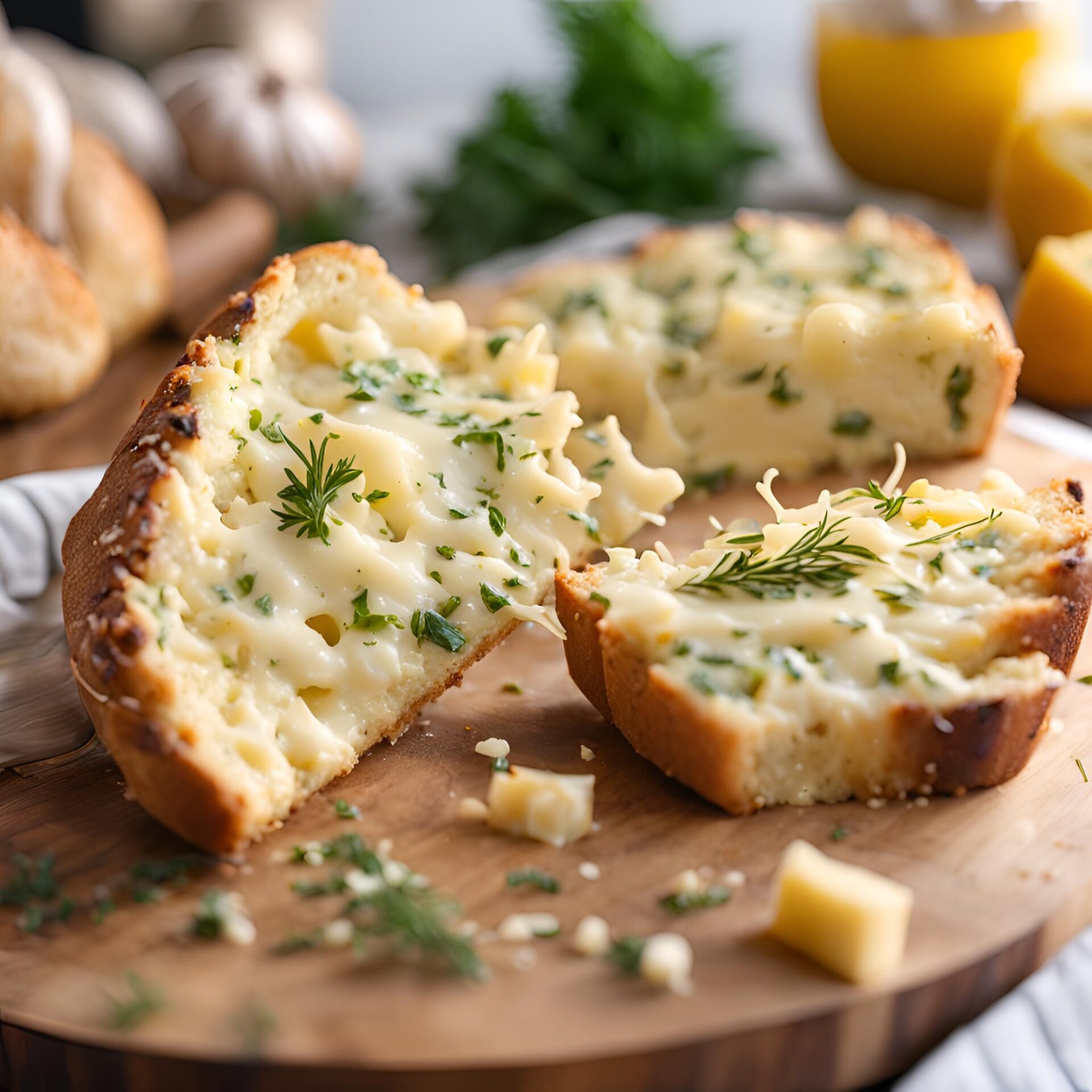 Cheesy Garlic Bread Recipe | Cheff Recipes