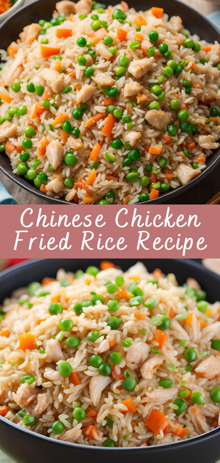 Chinese Chicken Fried Rice Recipe | Cheff Recipes