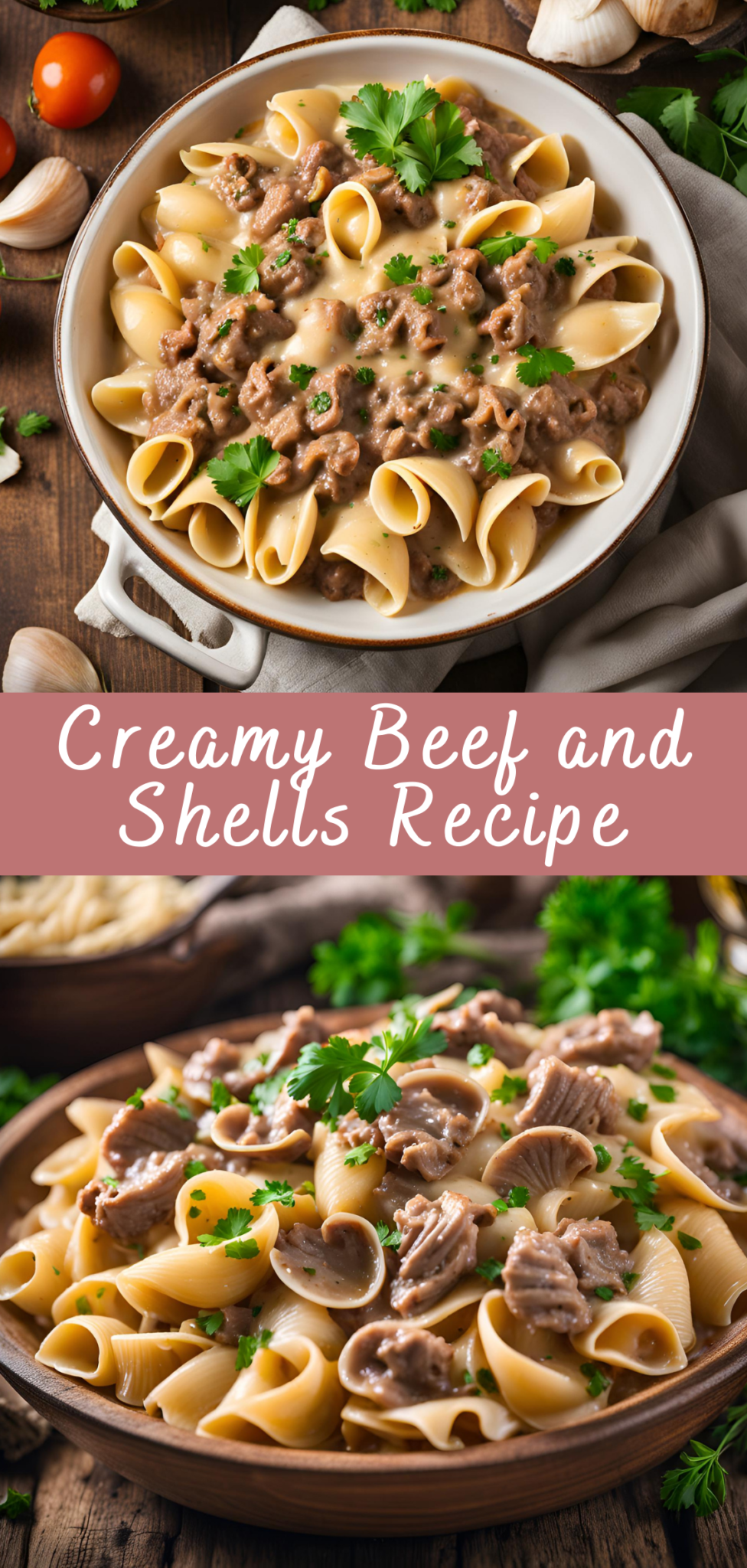 Creamy Beef and Shells Recipe | Cheff Recipes