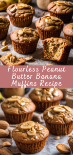Flourless Peanut Butter Banana Muffins Recipe | Cheff Recipes