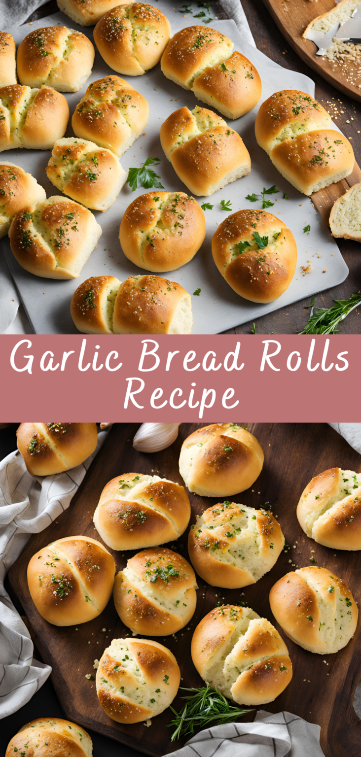 Garlic Bread Rolls Recipe | Cheff Recipes