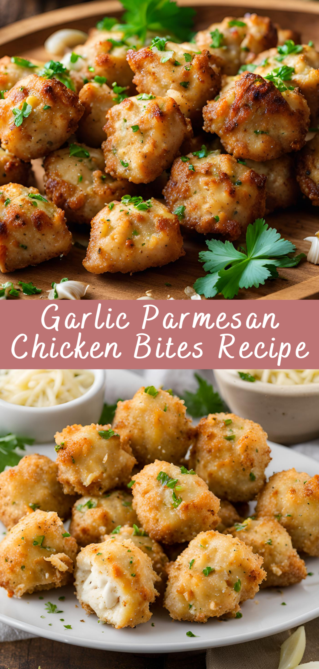 Garlic Parmesan Chicken Bites Recipe | Cheff Recipes