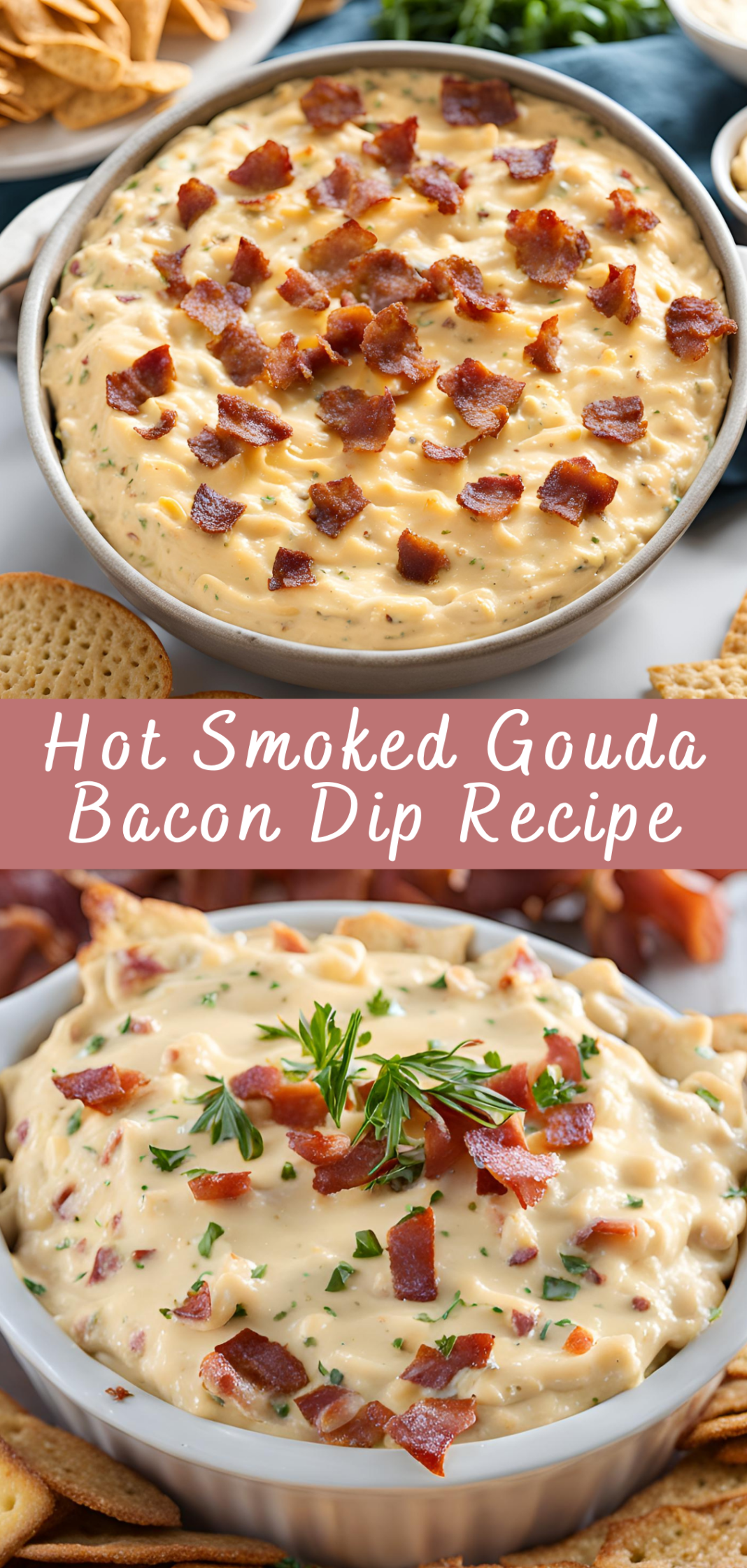 Hot Smoked Gouda Bacon Dip Recipe | Cheff Recipes