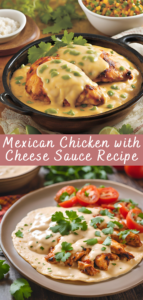 Mexican Chicken with Cheese Sauce Recipe | Cheff Recipes