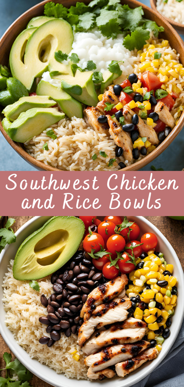 Southwest Chicken and Rice Bowls Recipe | Cheff Recipes