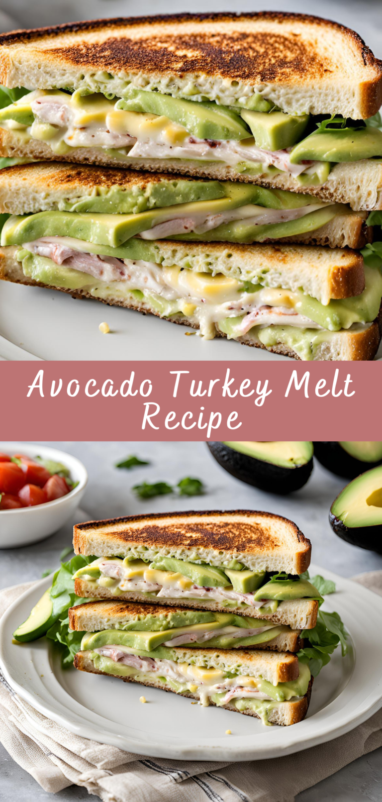 Avocado Turkey Melt Recipe | Cheff Recipes