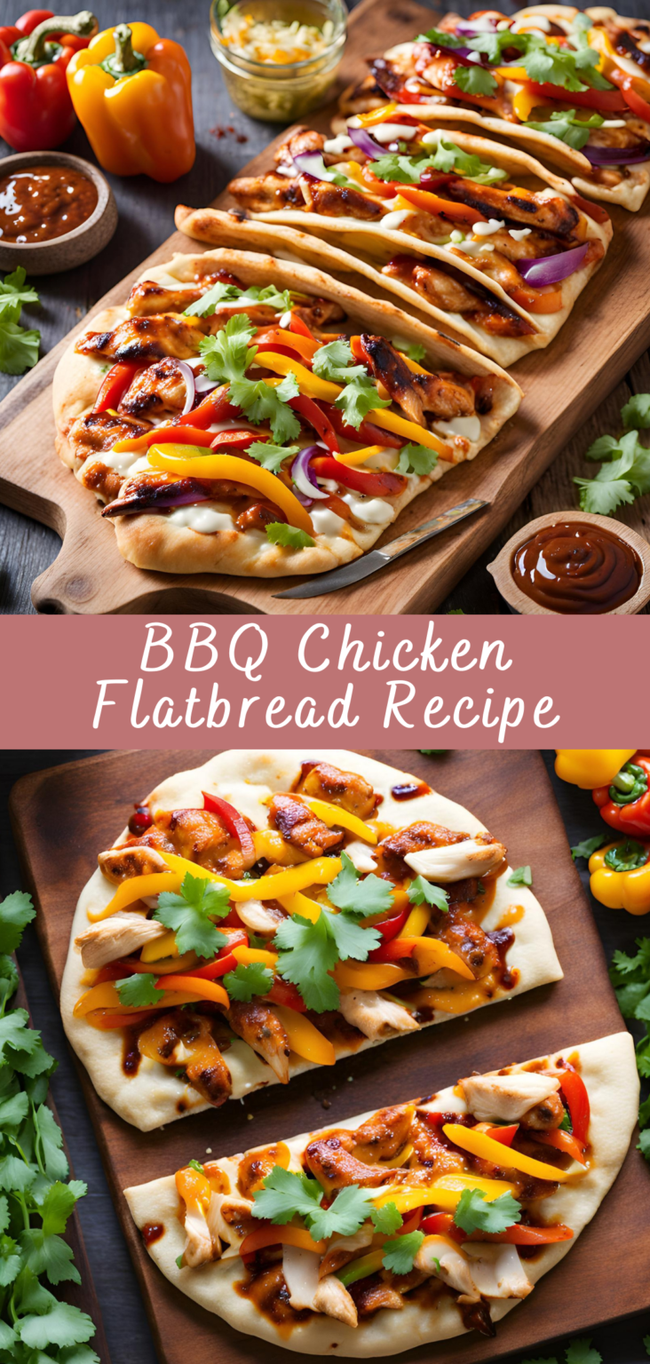 BBQ Chicken Flatbread Recipe | Cheff Recipes