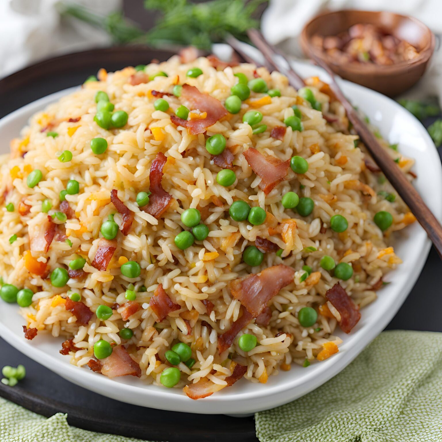 Bacon Fried Rice Recipe | Cheff Recipes