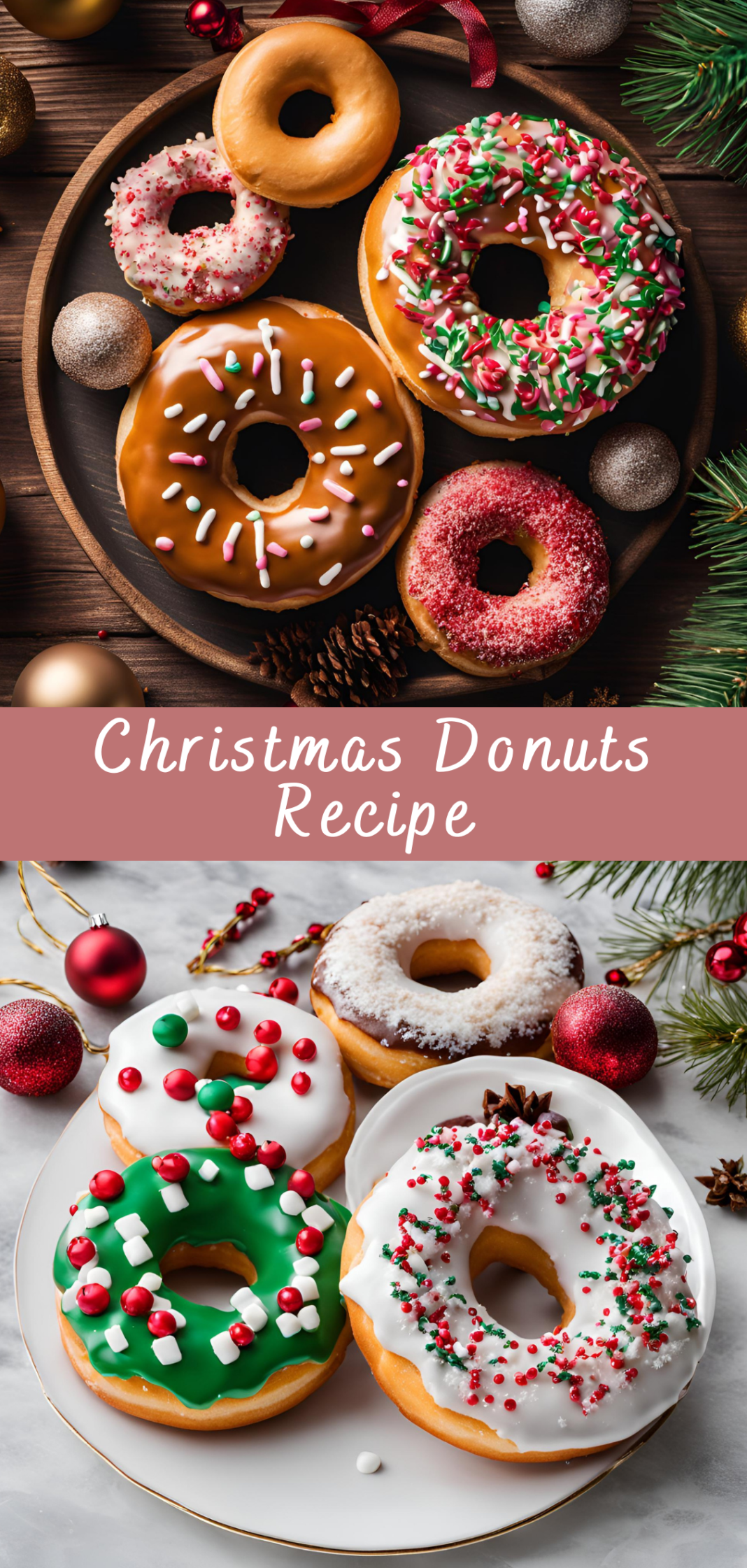 Christmas Donuts Recipe Cheff Recipes