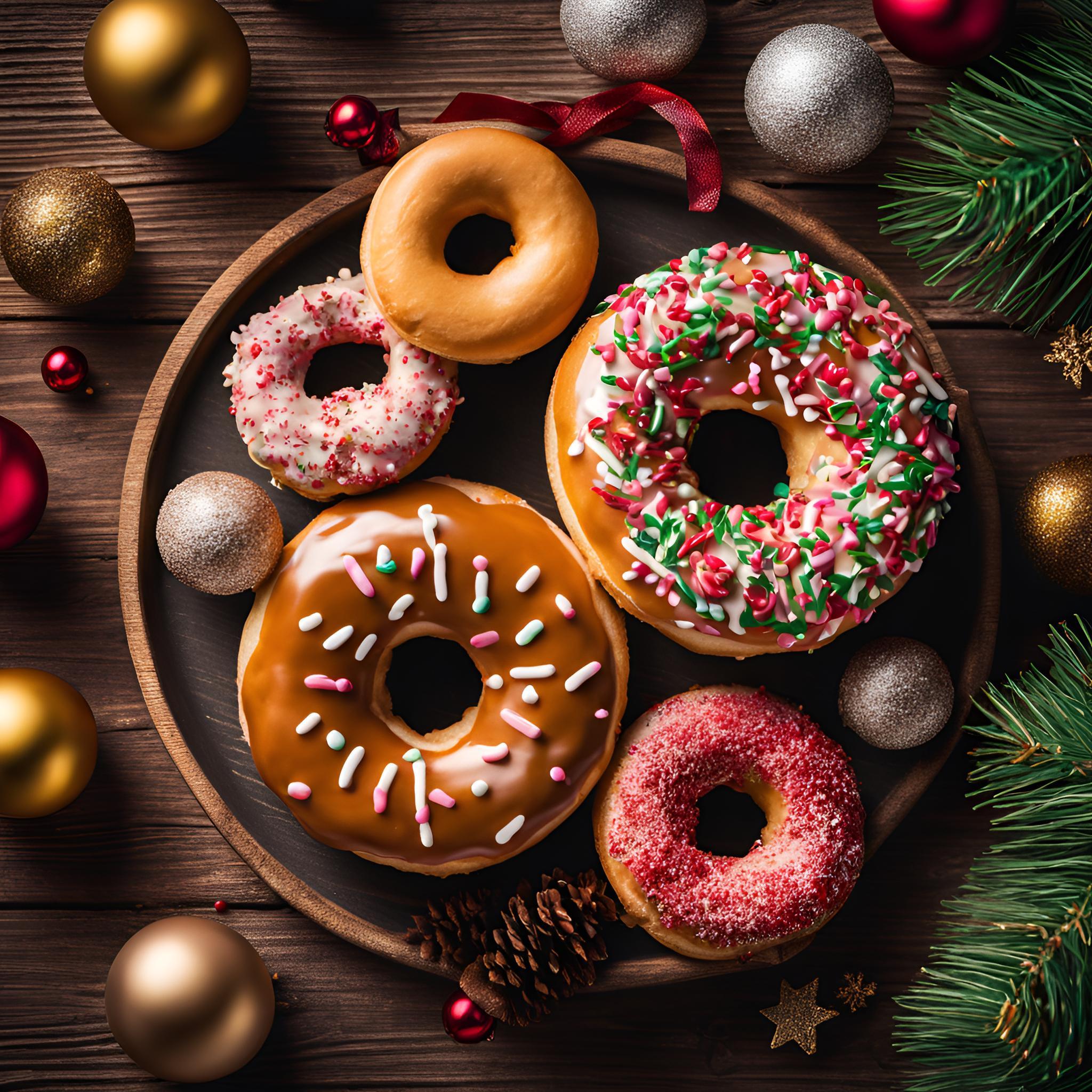 Christmas Donuts Recipe | Cheff Recipes