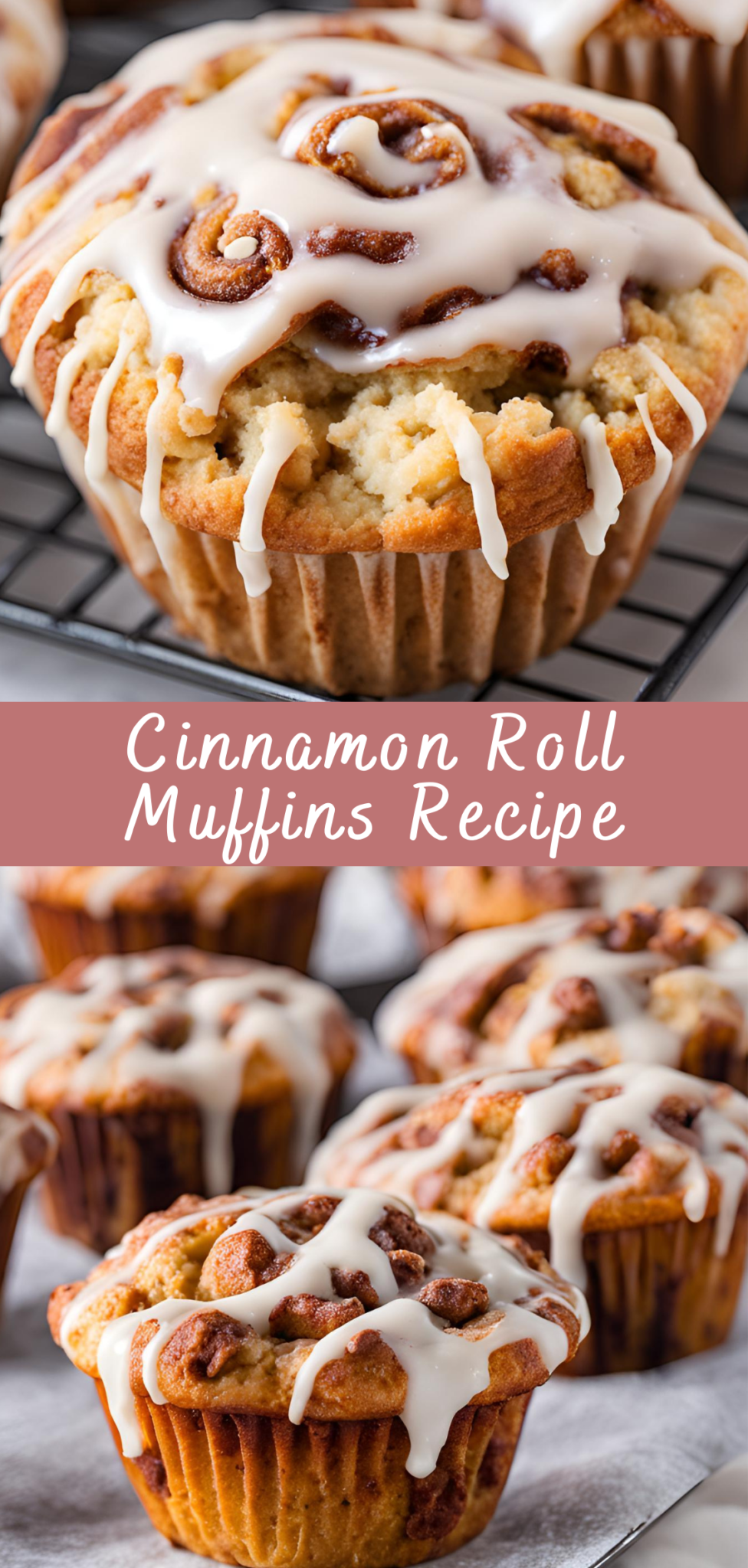 Cinnamon Roll Muffins Recipe | Cheff Recipes