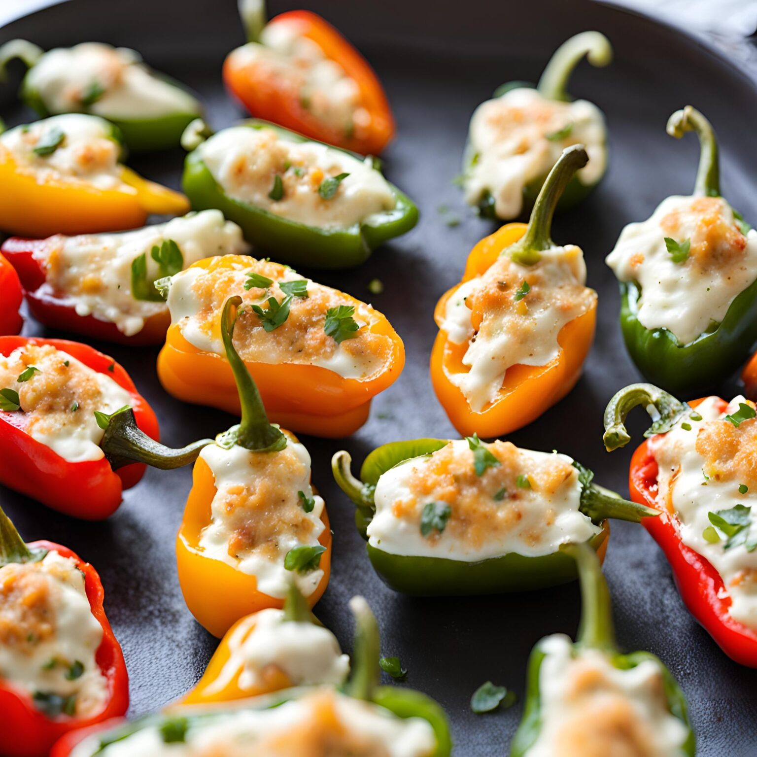 Cream Cheese Stuffed Mini Peppers Recipe | Cheff Recipes