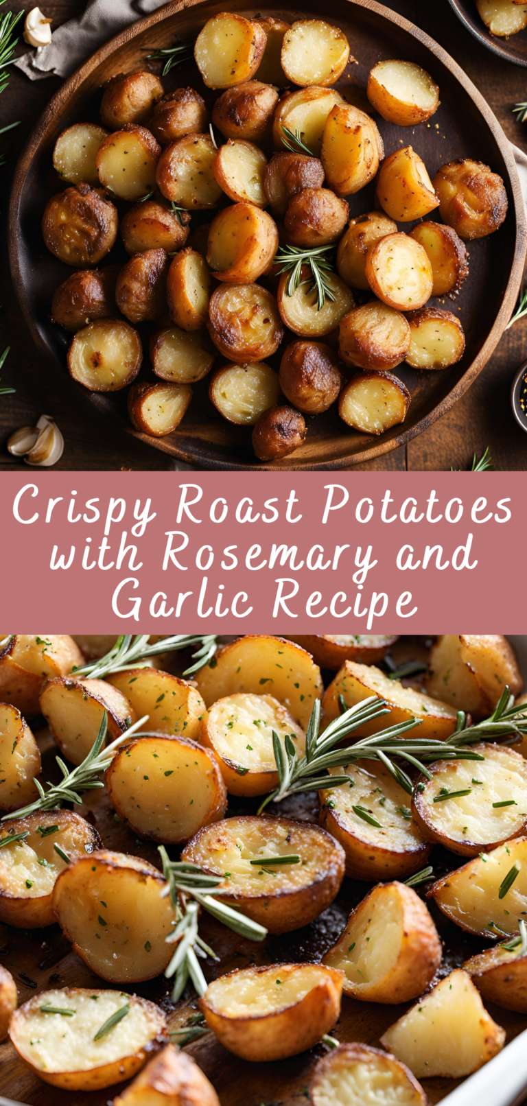 Crispy Roast Potatoes with Rosemary and Garlic Recipe | Cheff Recipes