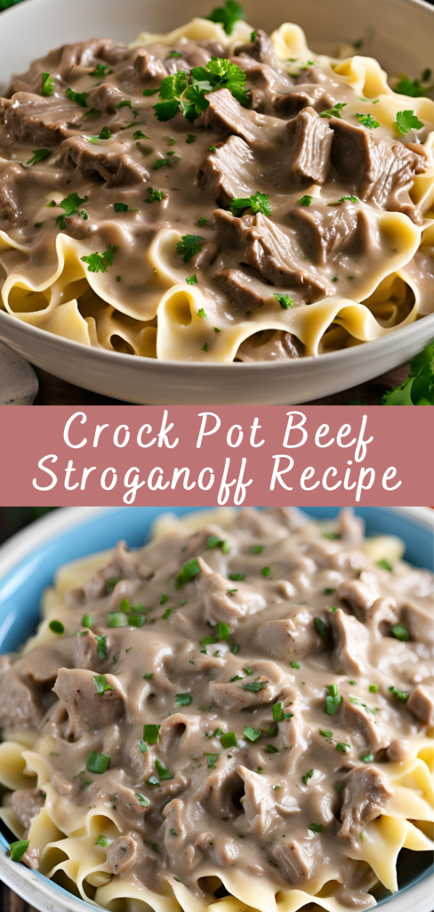 Crock Pot Beef Stroganoff Recipe | Cheff Recipes
