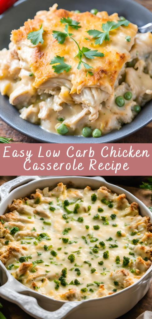 Easy Low Carb Chicken Casserole Recipe | Cheff Recipes