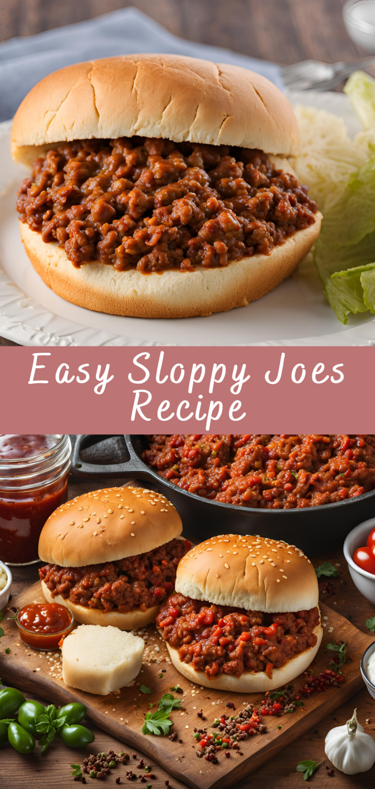 Easy Sloppy Joes Recipe | Cheff Recipes
