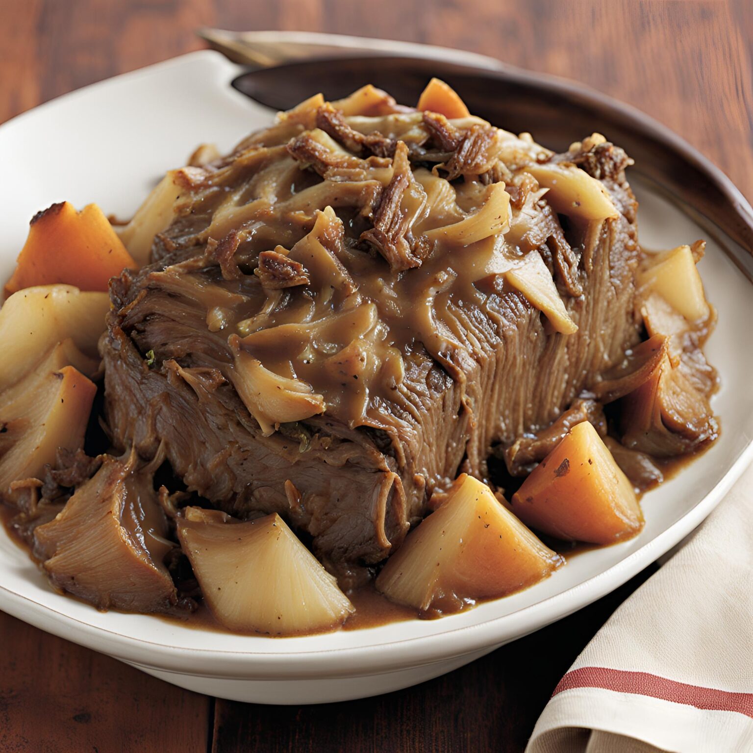 French Onion Pot Roast Recipe | Cheff Recipes