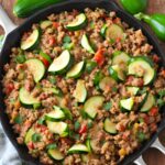 Italian Ground Turkey Skillet with Zucchini Recipe | Cheff Recipes