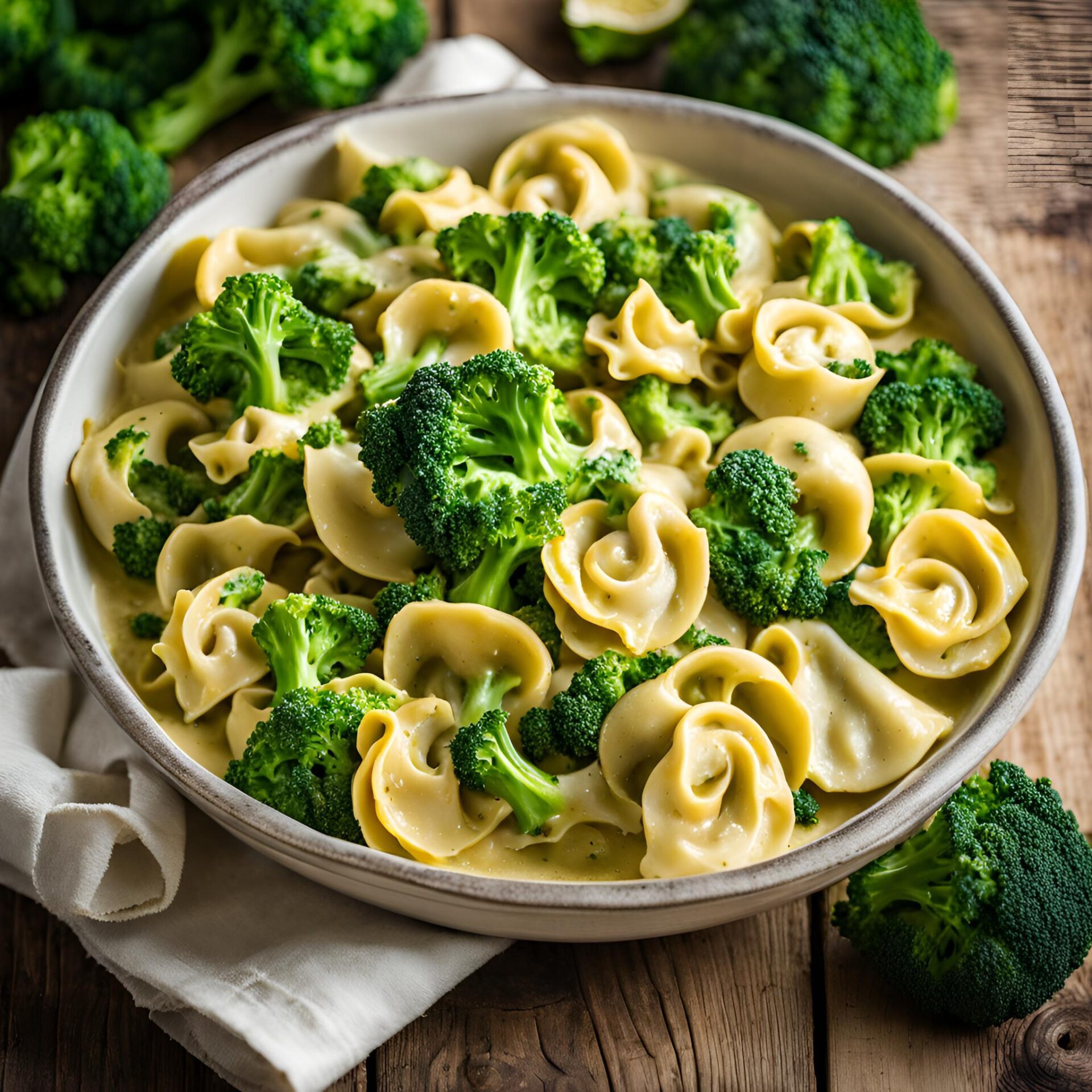 Lemon Broccoli Tortellini Recipe | Cheff Recipes