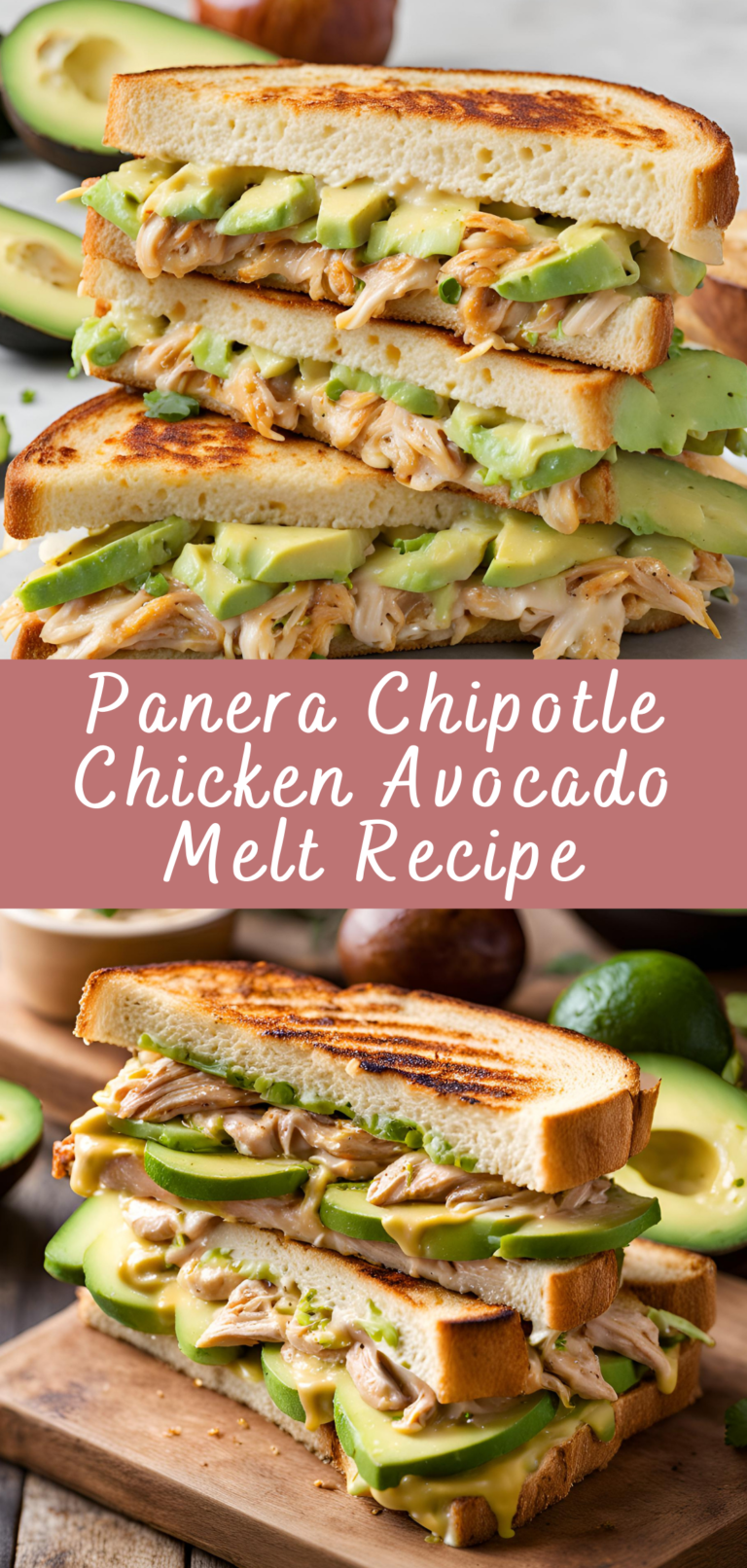 Panera Chipotle Chicken Avocado Melt Recipe | Cheff Recipes