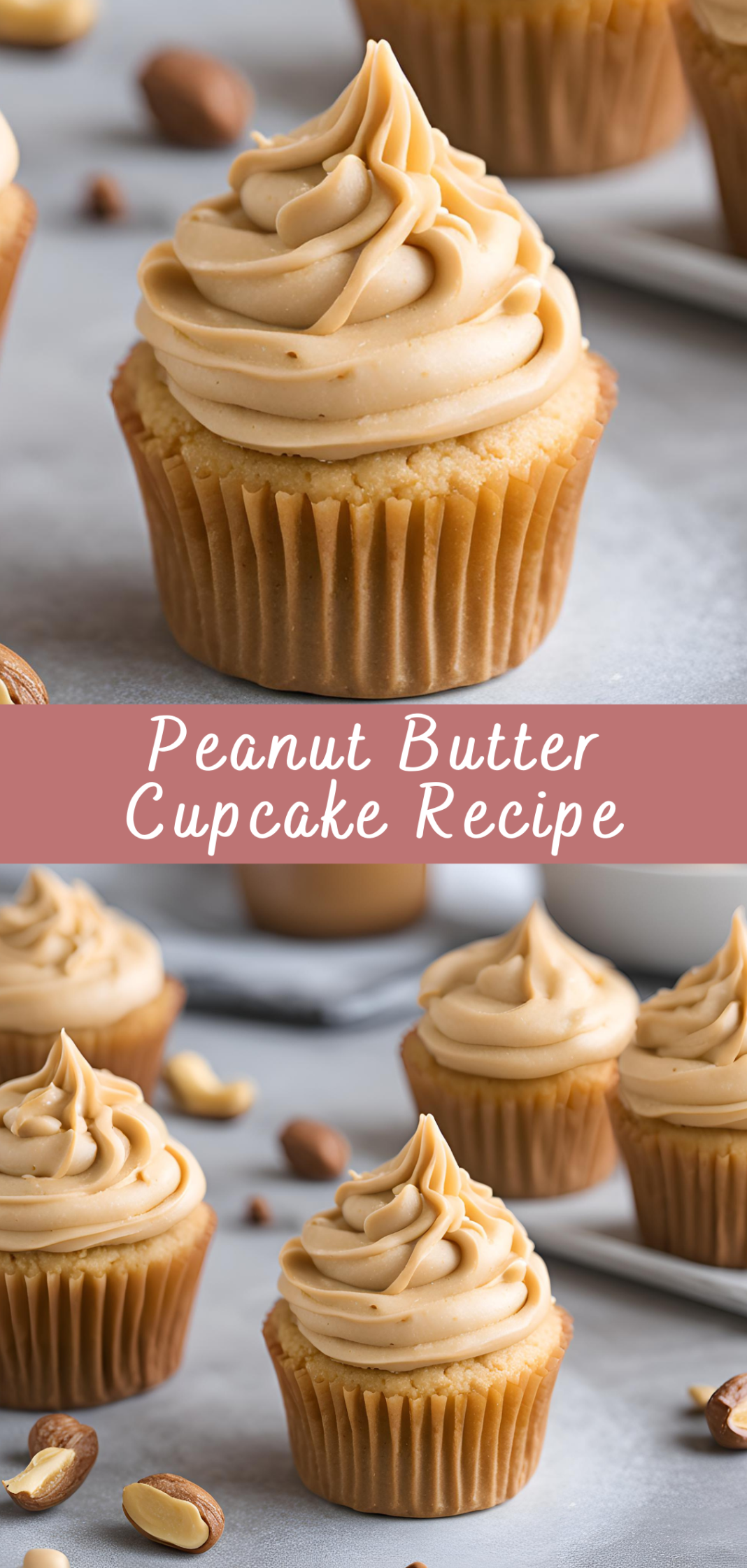 Peanut Butter Cupcake Recipe | Cheff Recipes