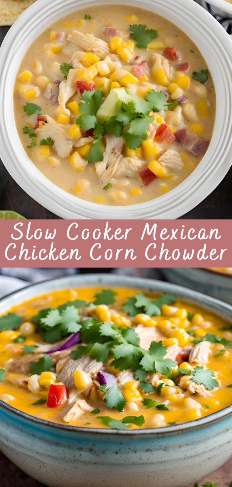 Slow Cooker Mexican Chicken Corn Chowder Recipe | Cheff Recipes