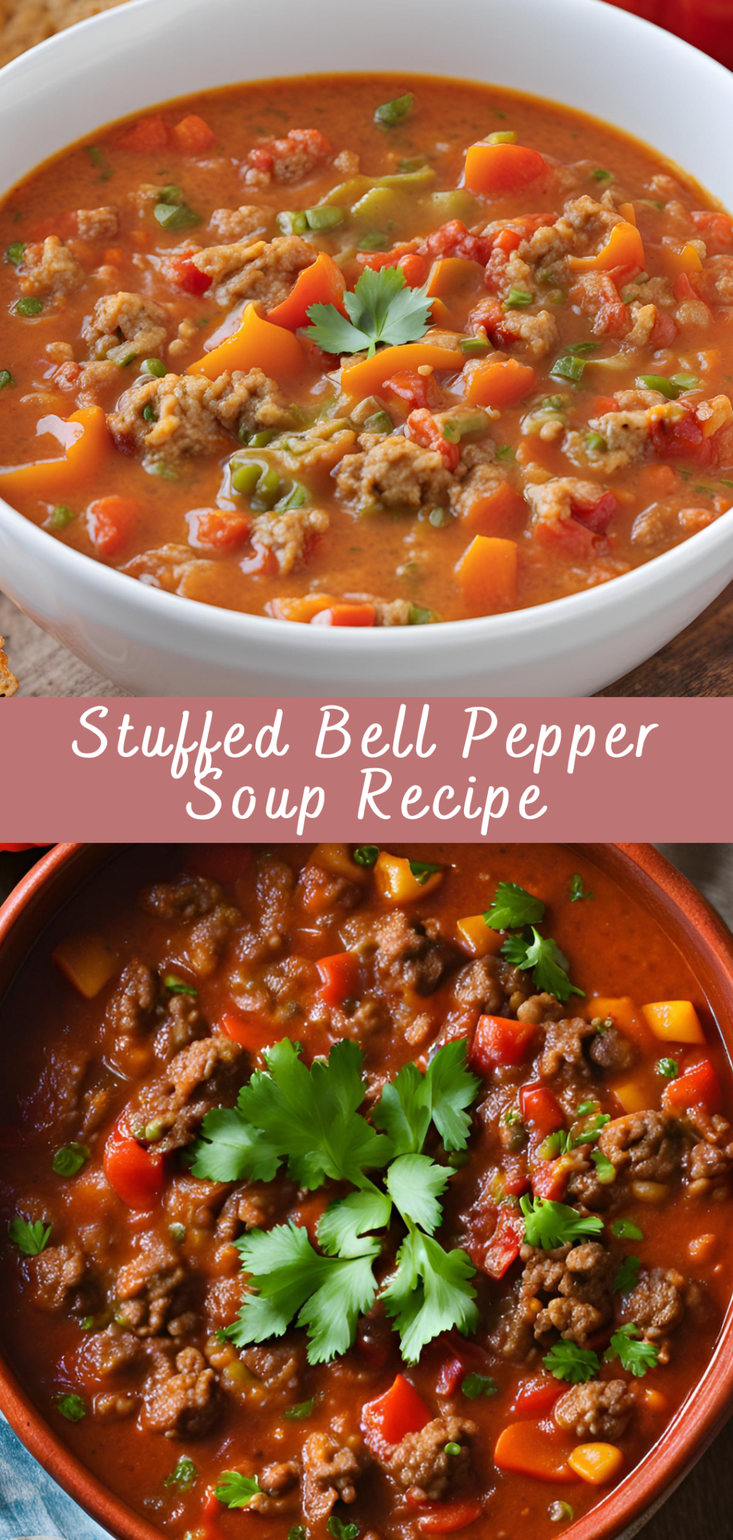 Stuffed Bell Pepper Soup Recipe | Cheff Recipes