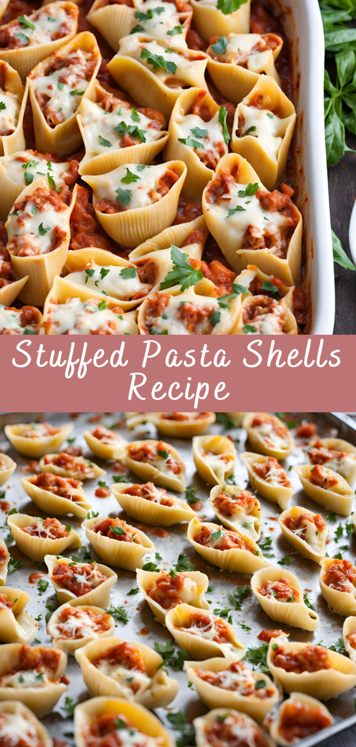 Stuffed Pasta Shells Recipe | Cheff Recipes