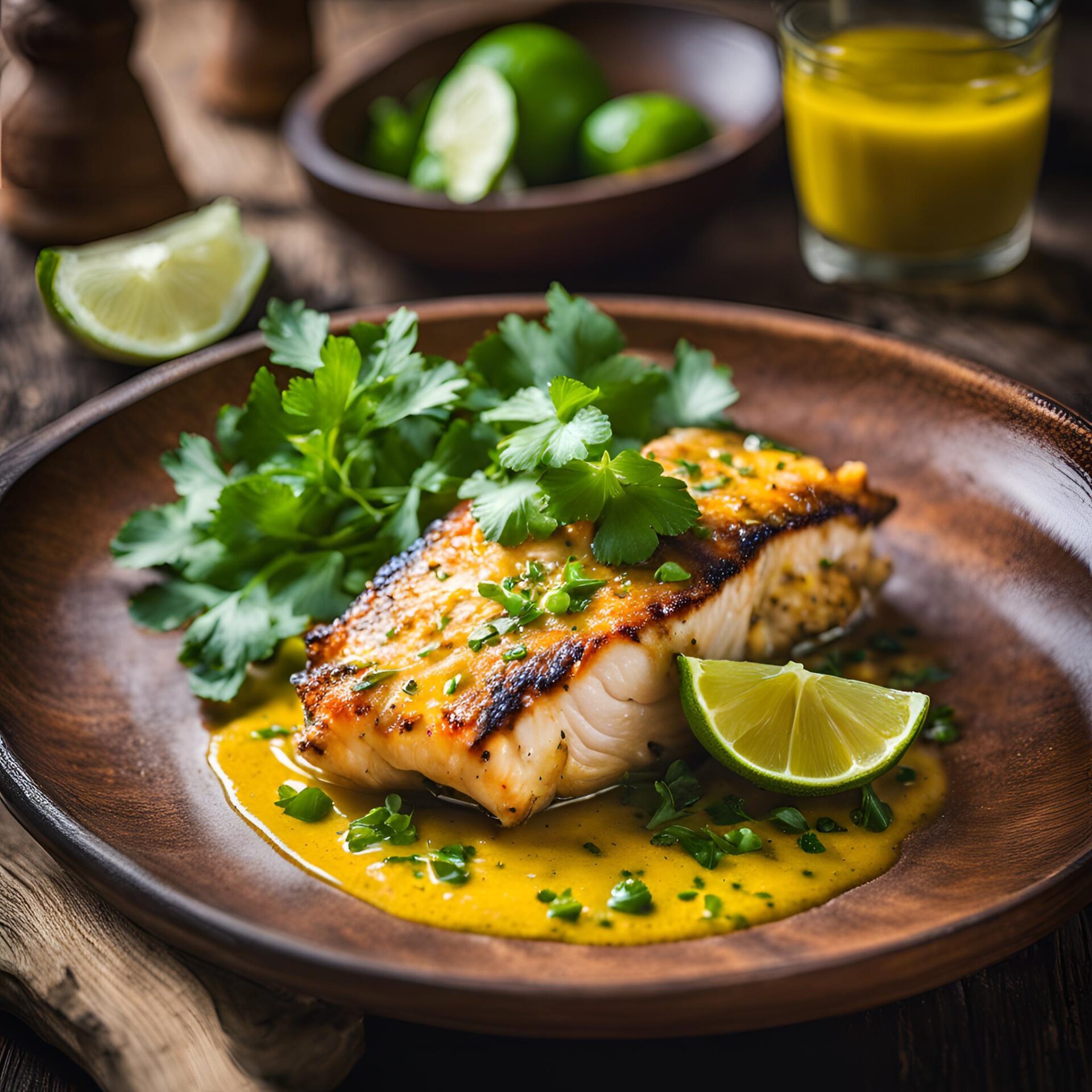 Tropical Grouper with Spicy Coconut Recipe | Cheff Recipes