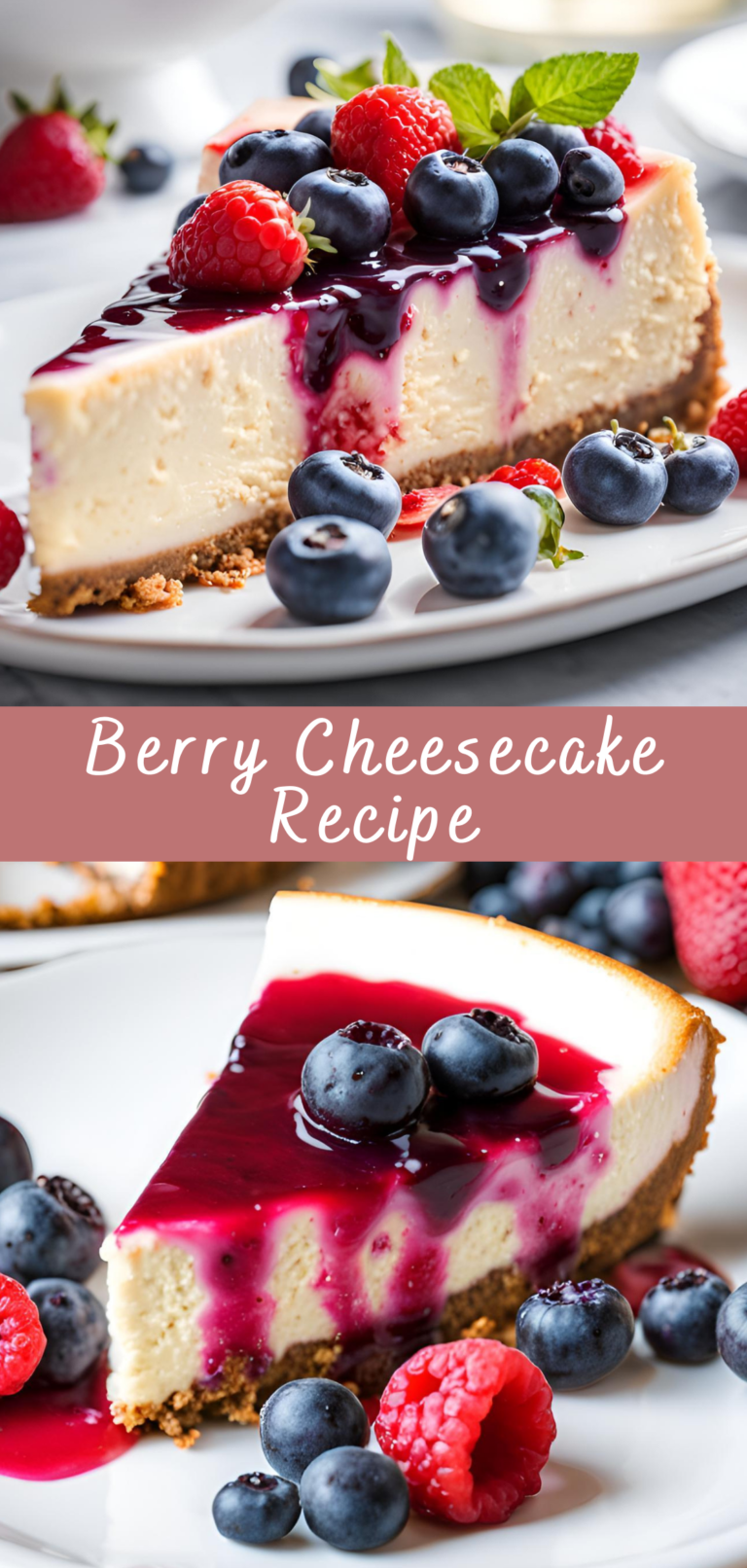 Berry Cheesecake Recipe | Cheff Recipes