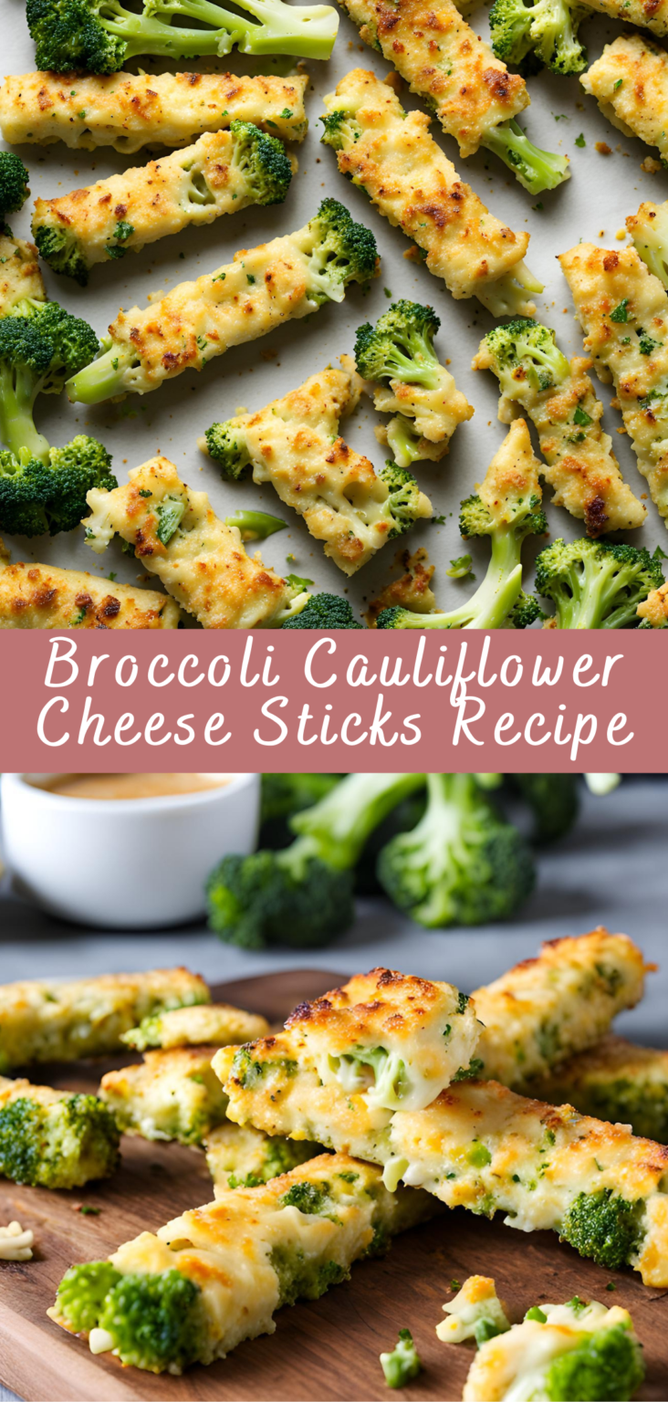 Broccoli Cauliflower Cheese Sticks Recipe | Cheff Recipes